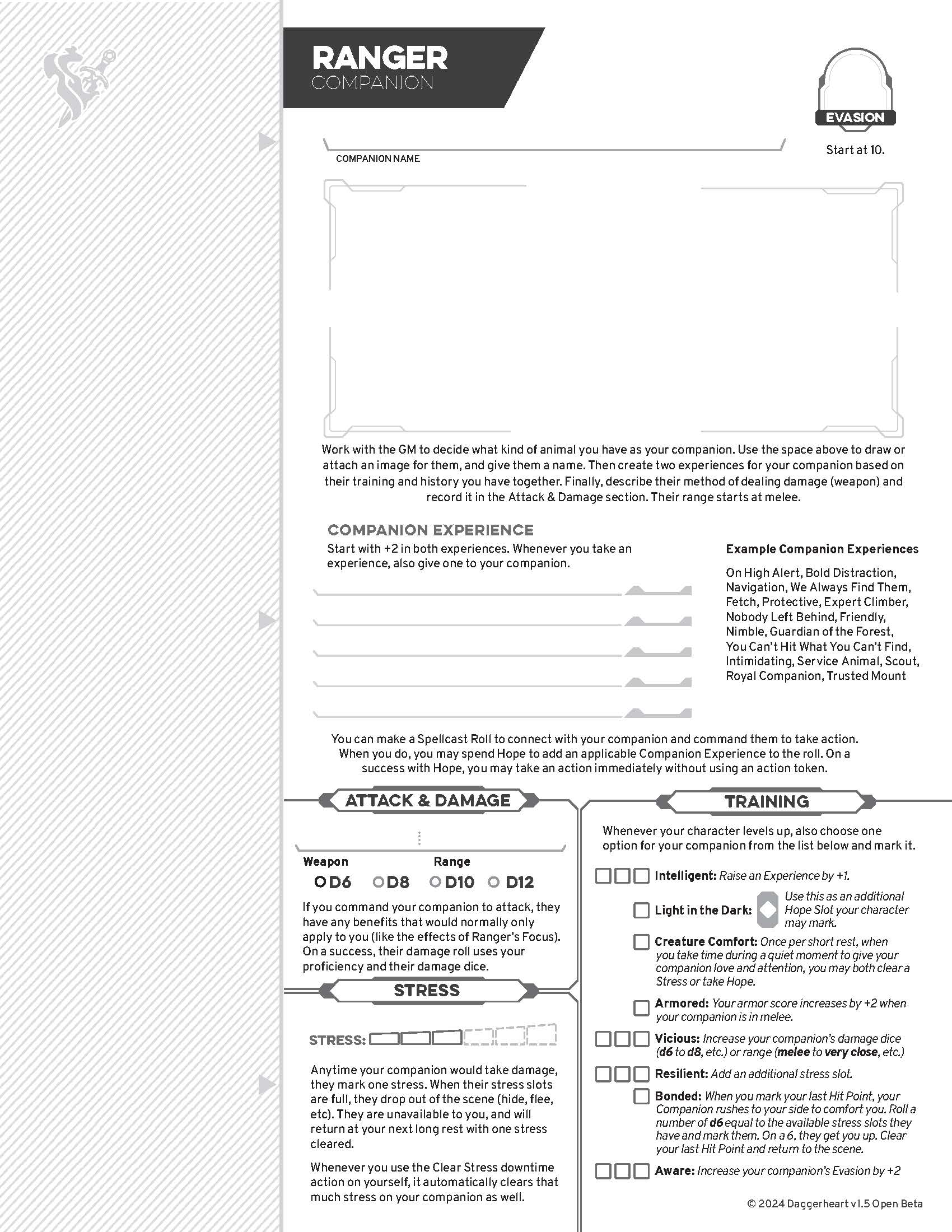 Ranger | Daggerheart.su